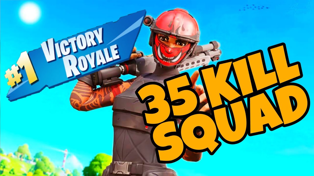 Fortnite: 35 kill in squad - YouTube