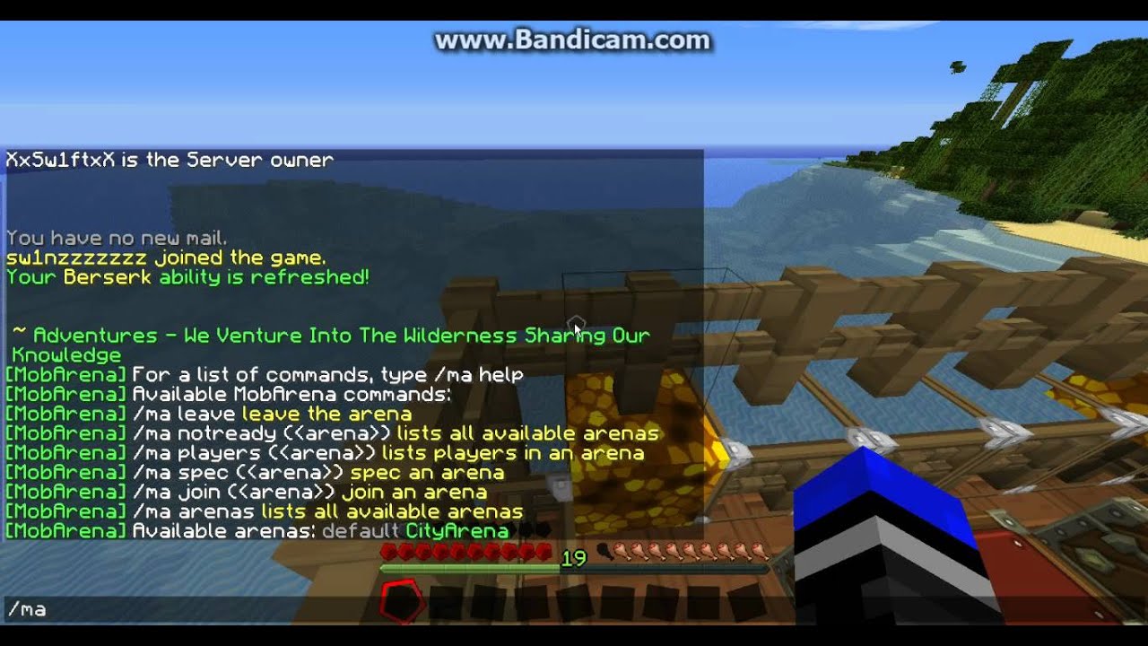 Minecraft Mcmmo how to level up Unarmed, Archery and Swords up fast/ Mob arena Help - YouTube