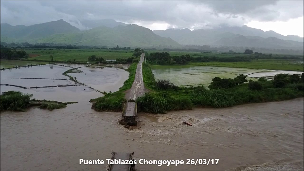 Puente Tablazos - Fenómeno del Niño Costero - Perú 2017 - YouTube