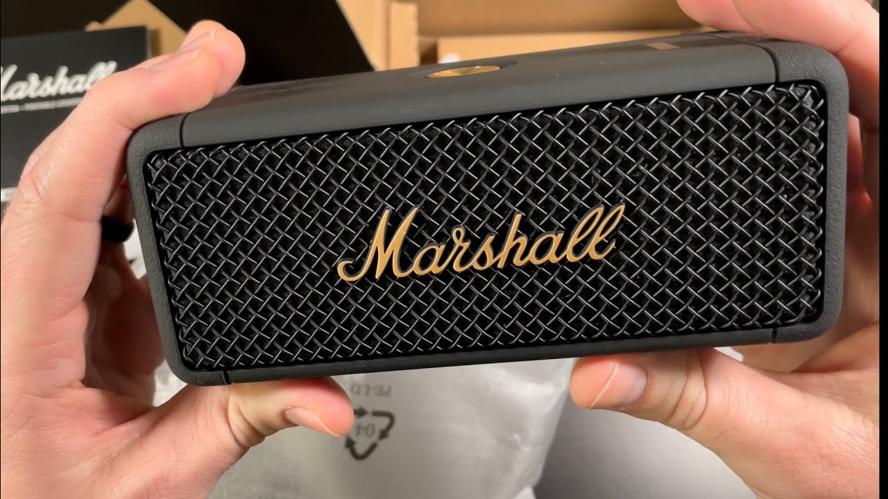 Marshall Bluetooth Speaker Unboxing - YouTube