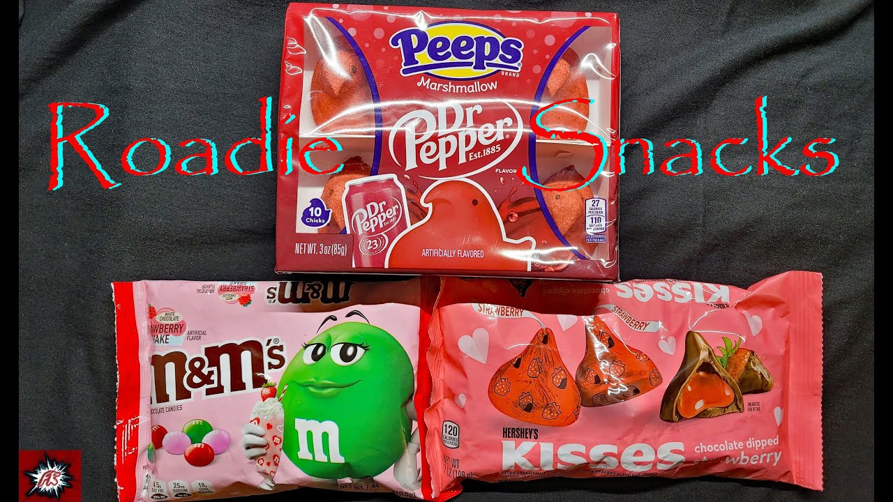 Roadie Snacks: Strawberry Shake M&M's, Dr. Pepper Peeps and Strawberry ...