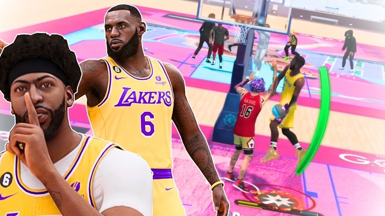 Shot Creating Slasher Lebron Build and Anthony Davis Take Over Park in ...