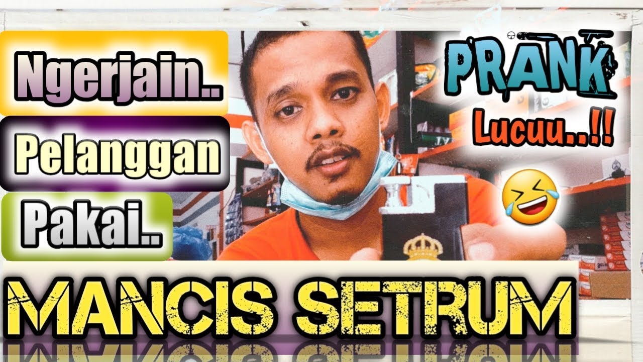 Prank mancis setrum lucu - YouTube