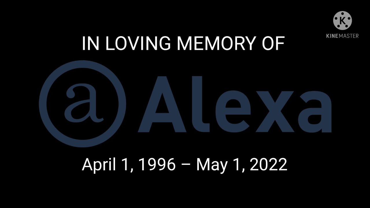 In Loving Memory of Alexa Internet (April 1, 1996–May 1, 2022) - YouTube