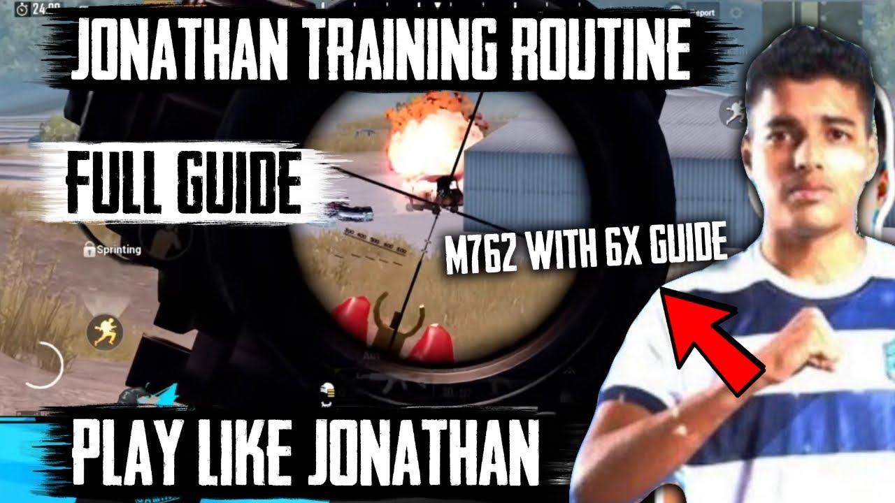 Jonathan Training Routine | Play PubG Mobile Like Entity Jonathan ...
