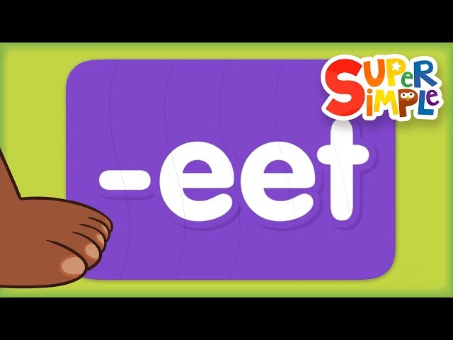 Word Family "eet" | Turn & Learn ABCs | Learn To Read - Videos For Kids