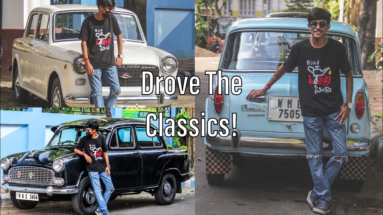 POV DRIVE OF 1981 FIAT/PAL PREMIER PADMINI & 1962 HM AMBASSADOR MARK 2 ...