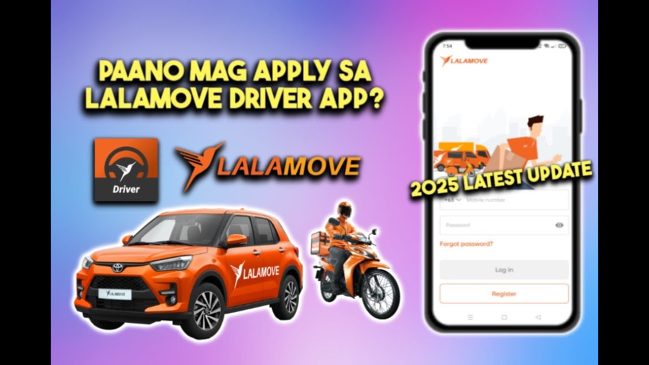 PAANO MAG APPLY SA LALAMOVE DRIVER APP? | 4 WHEELS or 2 WHEELS PWEDE ...