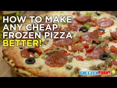 How to make any cheap frozen pizza better! Freezerburns (Ep569) - YouTube