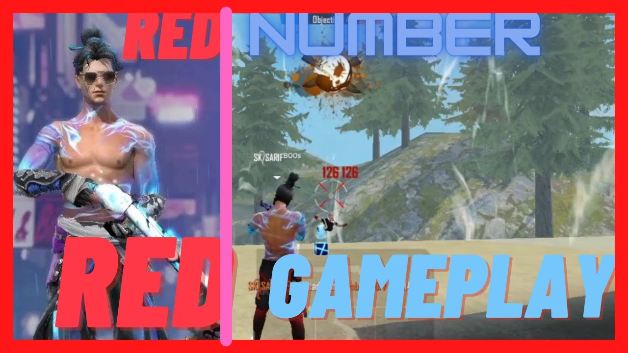 Free fire red number gameplay | ristar gameplay #ristar #World99 - YouTube