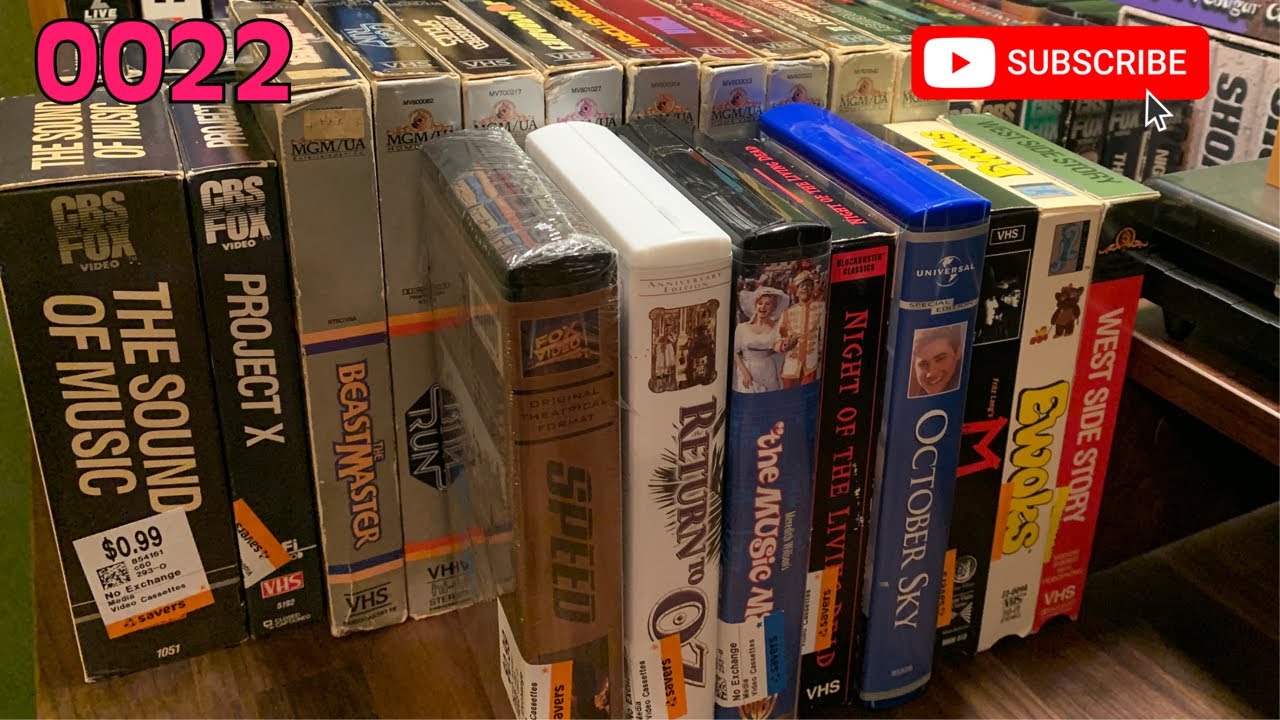 RETRO HAULS [0022] From SAVERS and EBAY [#VHS #VHShaul #haulvideo # ...