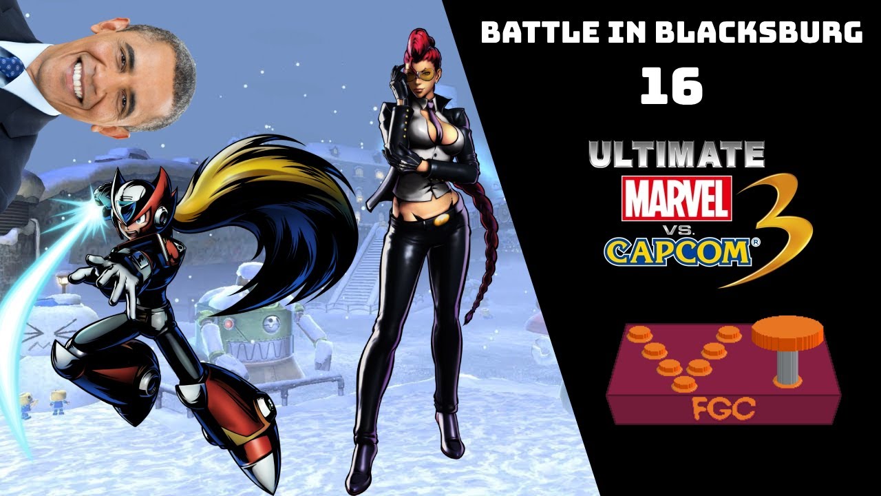 Obama Destroyed Our Bracket | Battle in Blacksburg #16 Ultimate Marvel vs Capcom 3 - YouTube