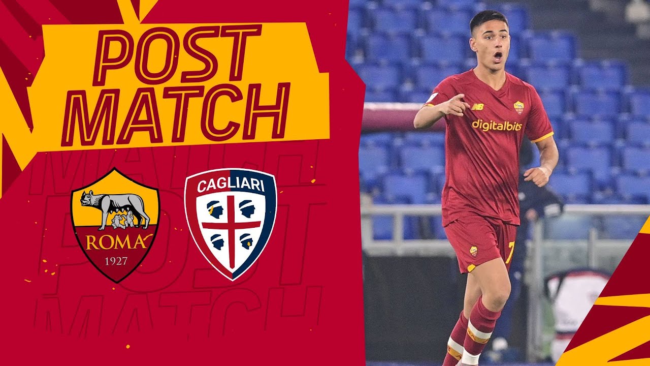 DIMITRIOS KERAMITSIS | INTERVISTA POST ROMA-CAGLIARI - YouTube