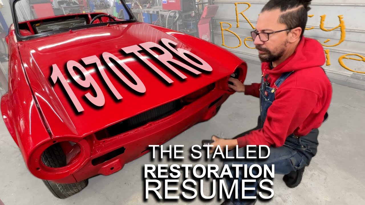 1970 TR6 - Part 23 - Restoration Resumes after 4 years - YouTube