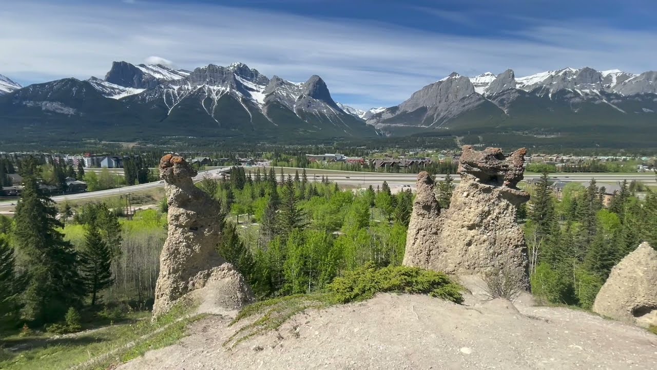 Canmore Hoodoos (Alberta) - YouTube