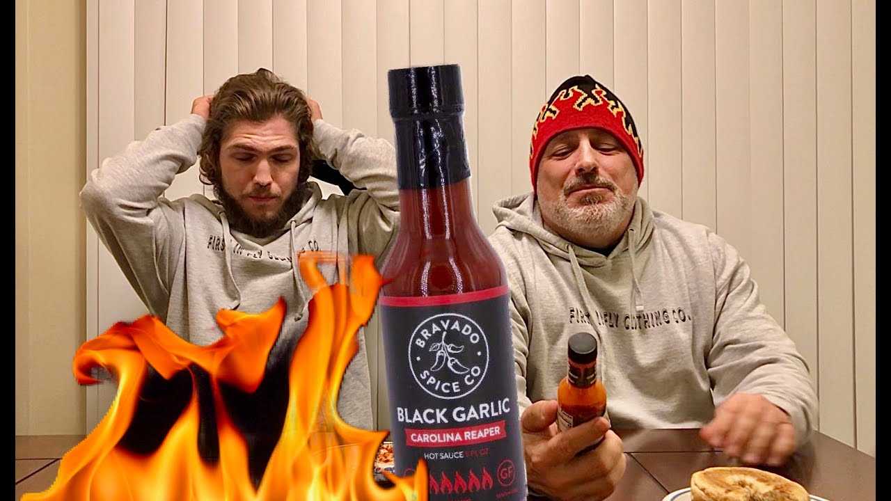 Hot Ones Carolina Reaper Hot Sauce Bravado Spice Company Hot Sauce Reaction Youtube