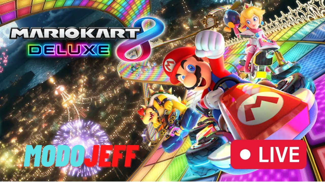 MARIO KART 8 DELUXE - Nintendo Switch - CAMPEONATO DE 48 CORRIDAS ...