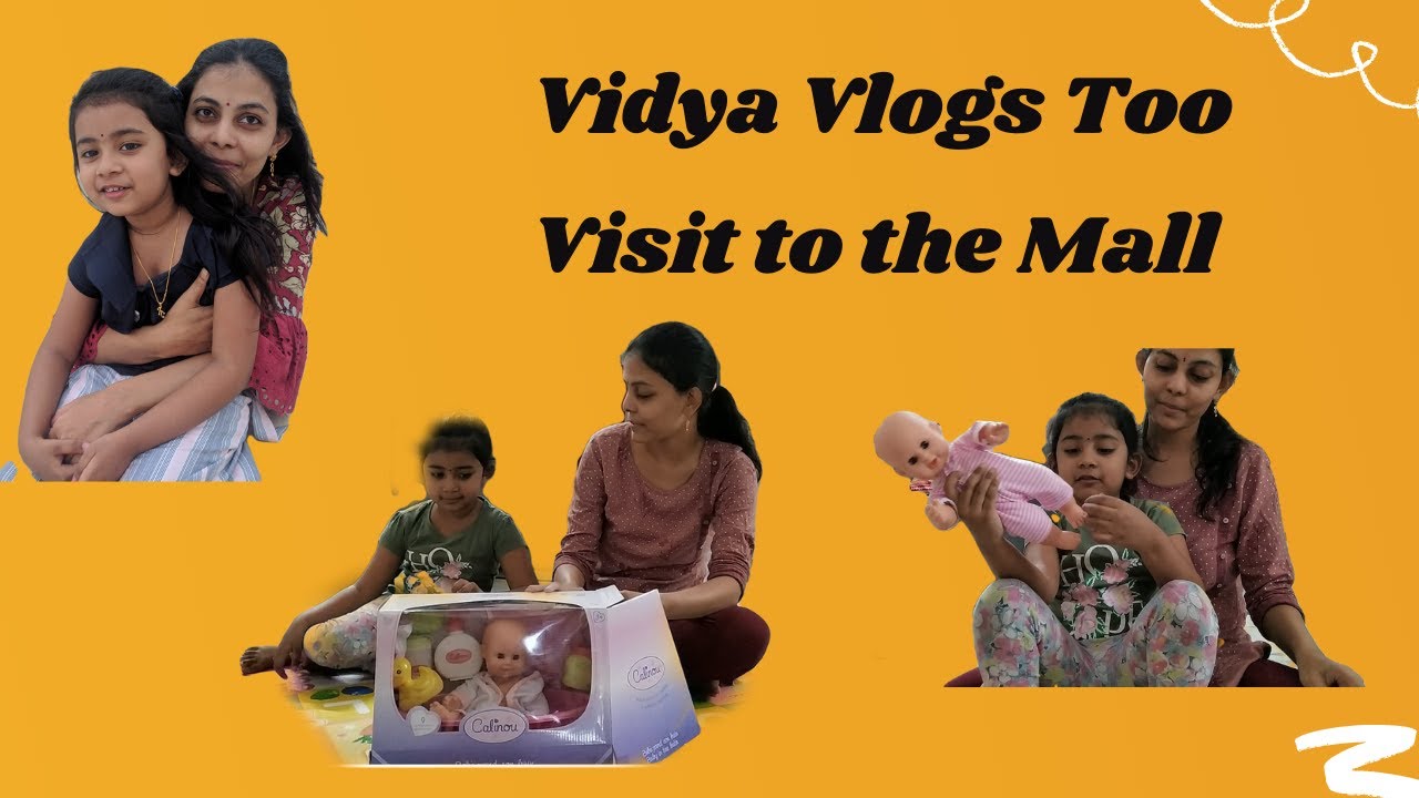 A Visit to The Mall | Vidya Vlogs Too - YouTube
