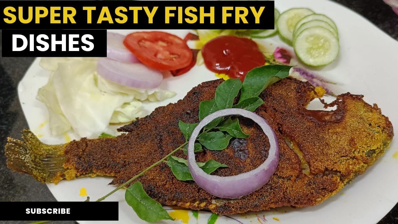 Sea fish fry..( তেলাপিয়া মাছ) Large-scale Blackfish fry recipe # ...