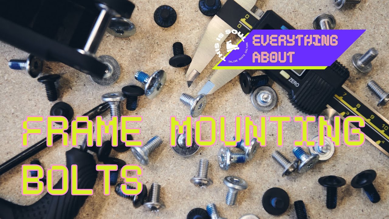 EVERYTHING ABOUT FRAME MOUNTING BOLTS - YouTube