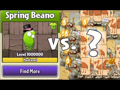 PvZ 2 - Level 1000000 Spring Bean vs. The Case Of The Disappearing ...
