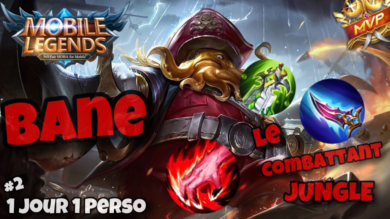 1 JOUR 1 PERSO | Gameplay bane Jungle | MLBB fr - YouTube