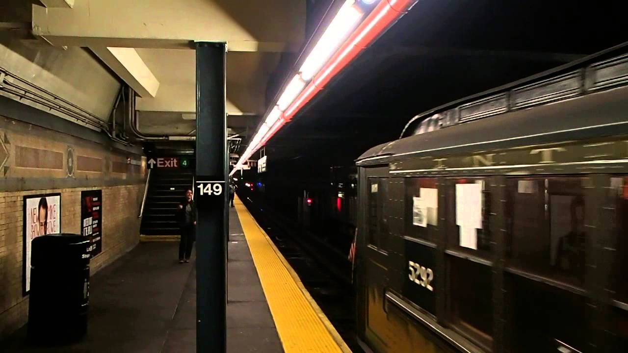MTA New York City Subway Low-V Enters and leaves 149 Street-Grand ...