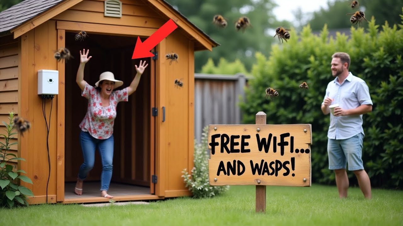 Karen Installed a Wi-Fi Extender in My Shed—So I Filled It With Wasps ...