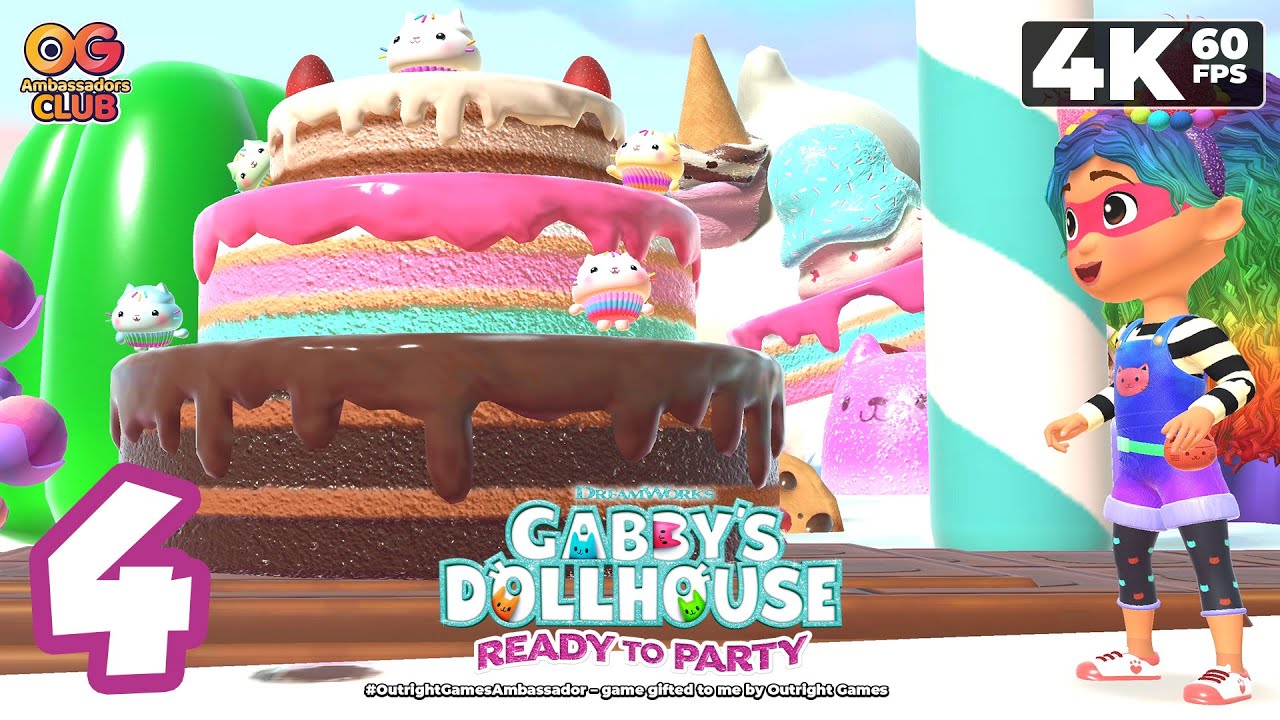 DreamWorks Gabby's Dollhouse: Ready to Party (PC) - 4K60 Walkthrough ...