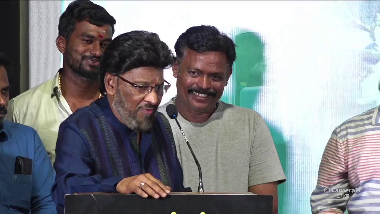 Bakyaraj, master mahendran Speech Aandavan movie Trailer Launch - YouTube