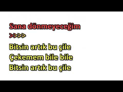 Bengü Artik Sevmeyecegim F#