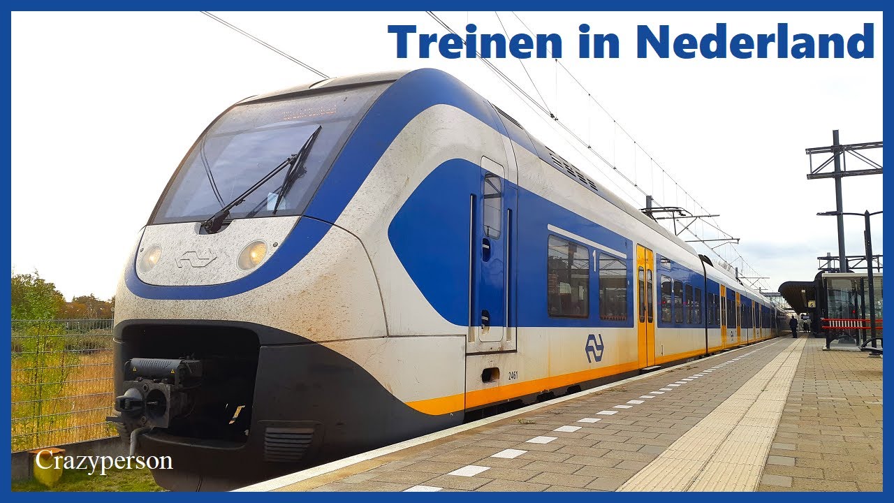 Treinen in Nederland | NS en R-net | Herfst | 8 November 2022 - YouTube
