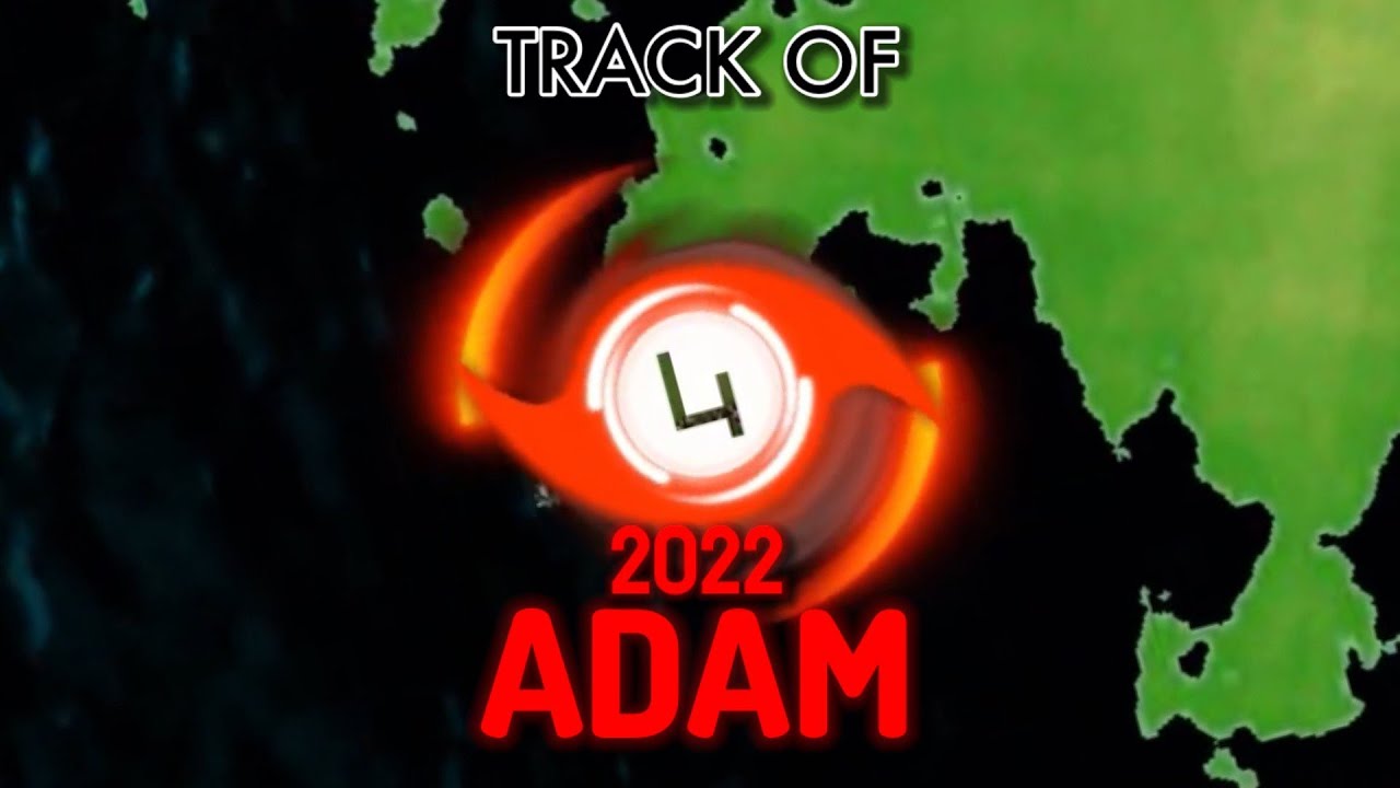 Track of Hurricane Adam (2022) Ellotie - YouTube