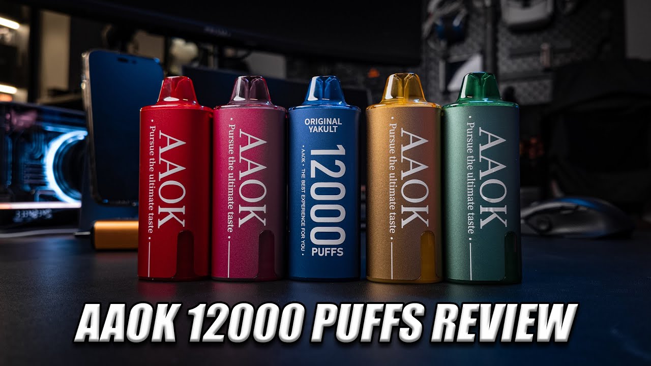 AAOK 12000 PUFFS DISPOSABLE REVIEW - YouTube