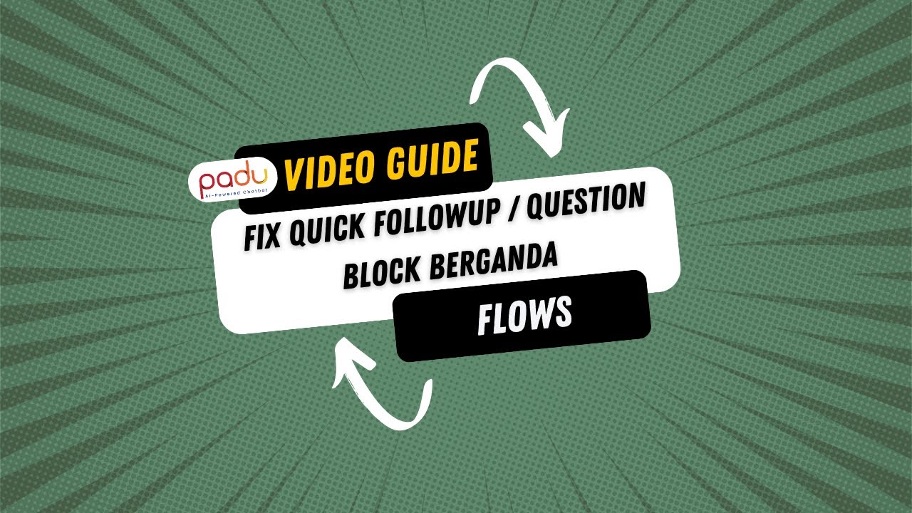 (Flow) Fix Quick Follow Up Atau Question Block Berganda - YouTube