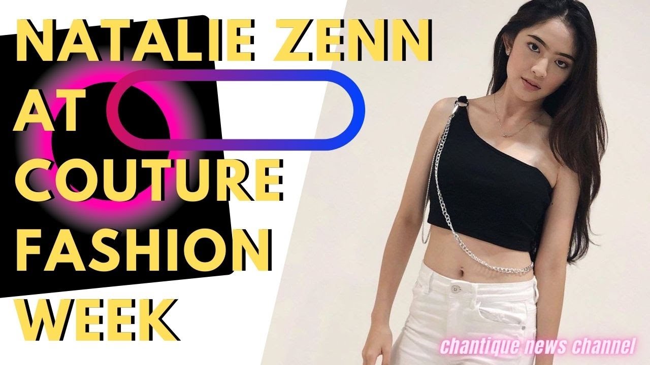 Natalie Zenn Bangga bisa Tampil di Couture Fashion Week New York - YouTube