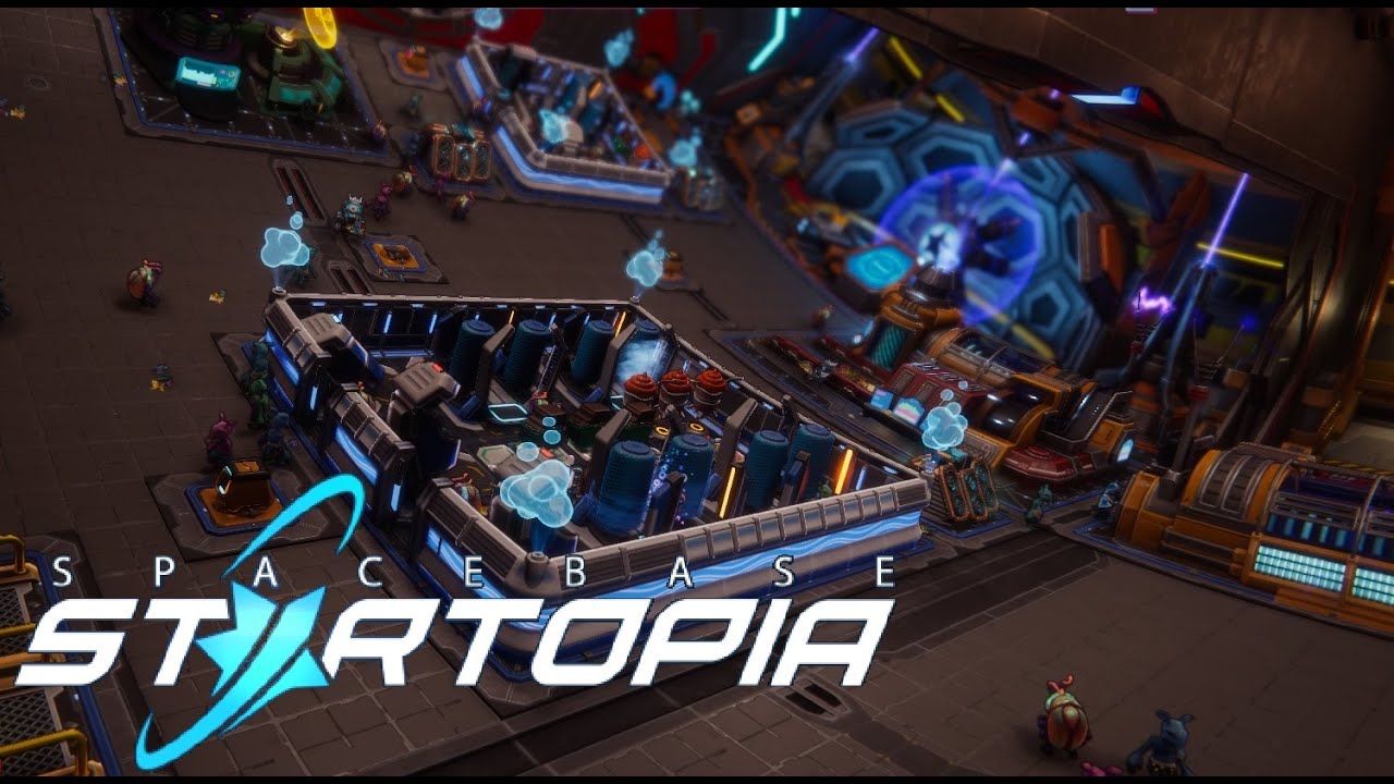 Our Space Halo Colony Begins ~ Spacebase Startopia Beta - YouTube