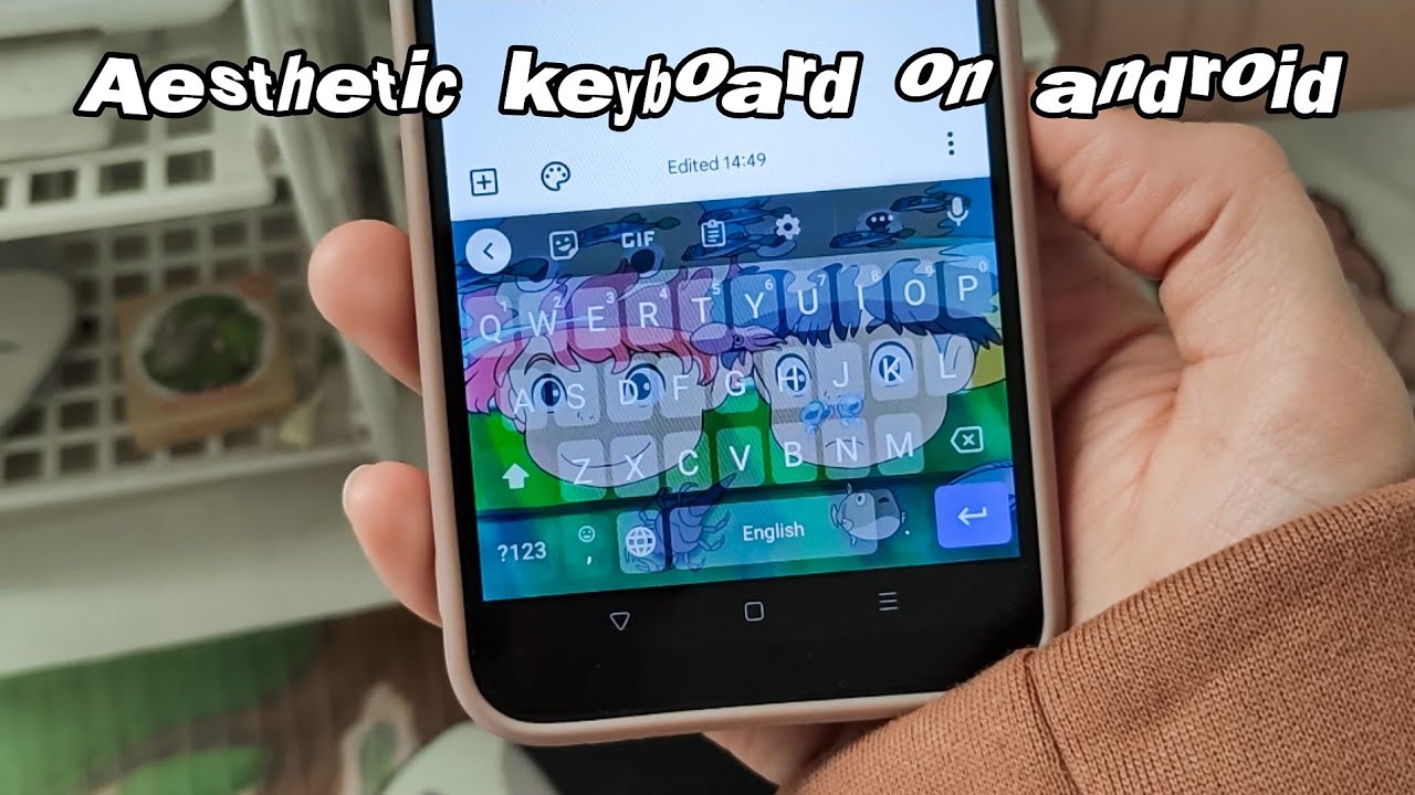 Customize Aesthetic Keyboard On Android ☘️ Aesthetic Realme c11 2021 🧸 ...