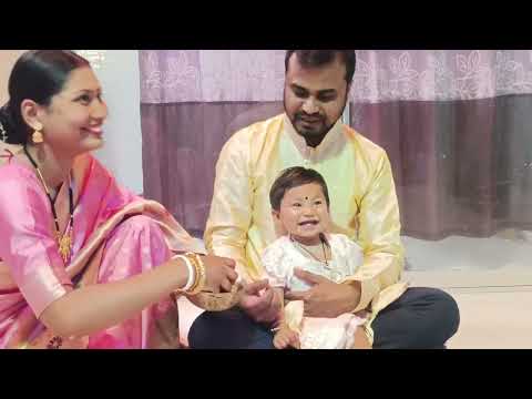Happy birthday Mihita। Raw Birthday video। Mihita's 1st Birthday 