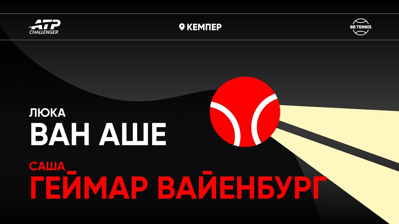 Люка ван Аше х Саша Геймар Вайенбург | Challenger 125 Кемпер | 1/2 ...