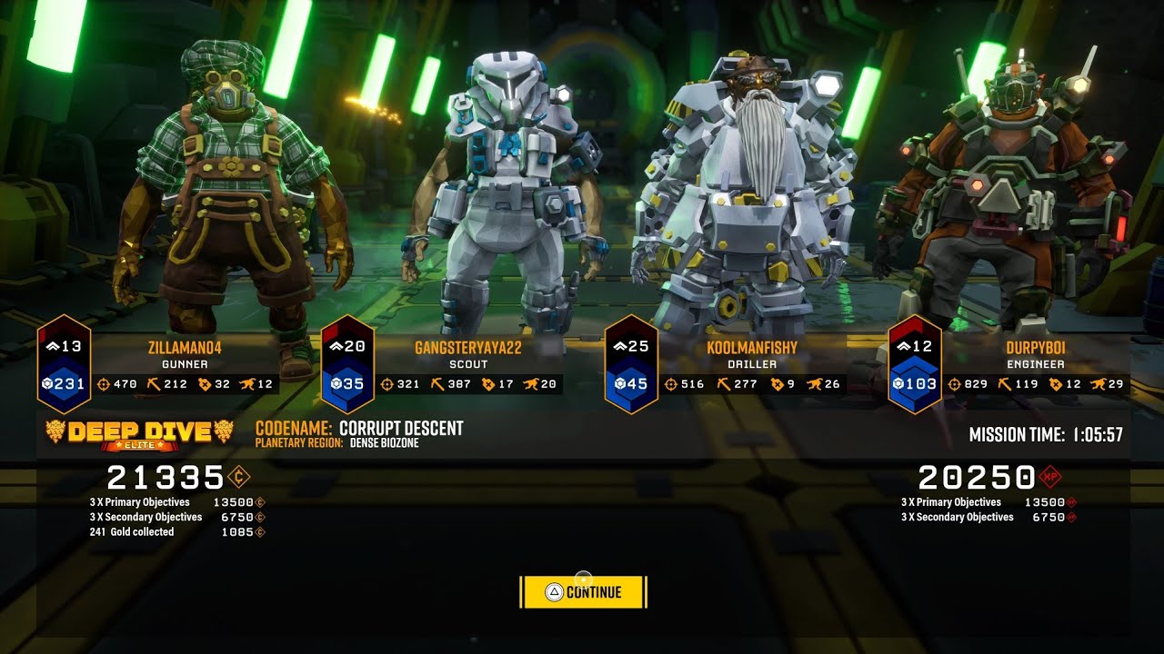 Deep Rock Galactic | Elite Deep Dive "Corrupt Descent" (Round 2) - YouTube