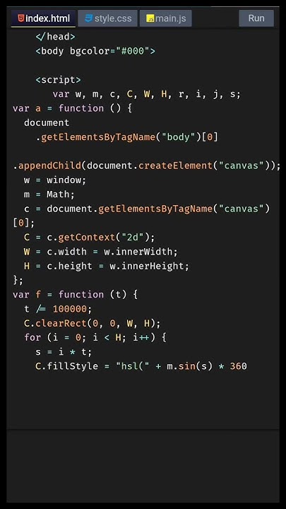 Create Amazing Canvas Animation With Html Canvas Html5 Canvas Tutorial Shorts Coding 