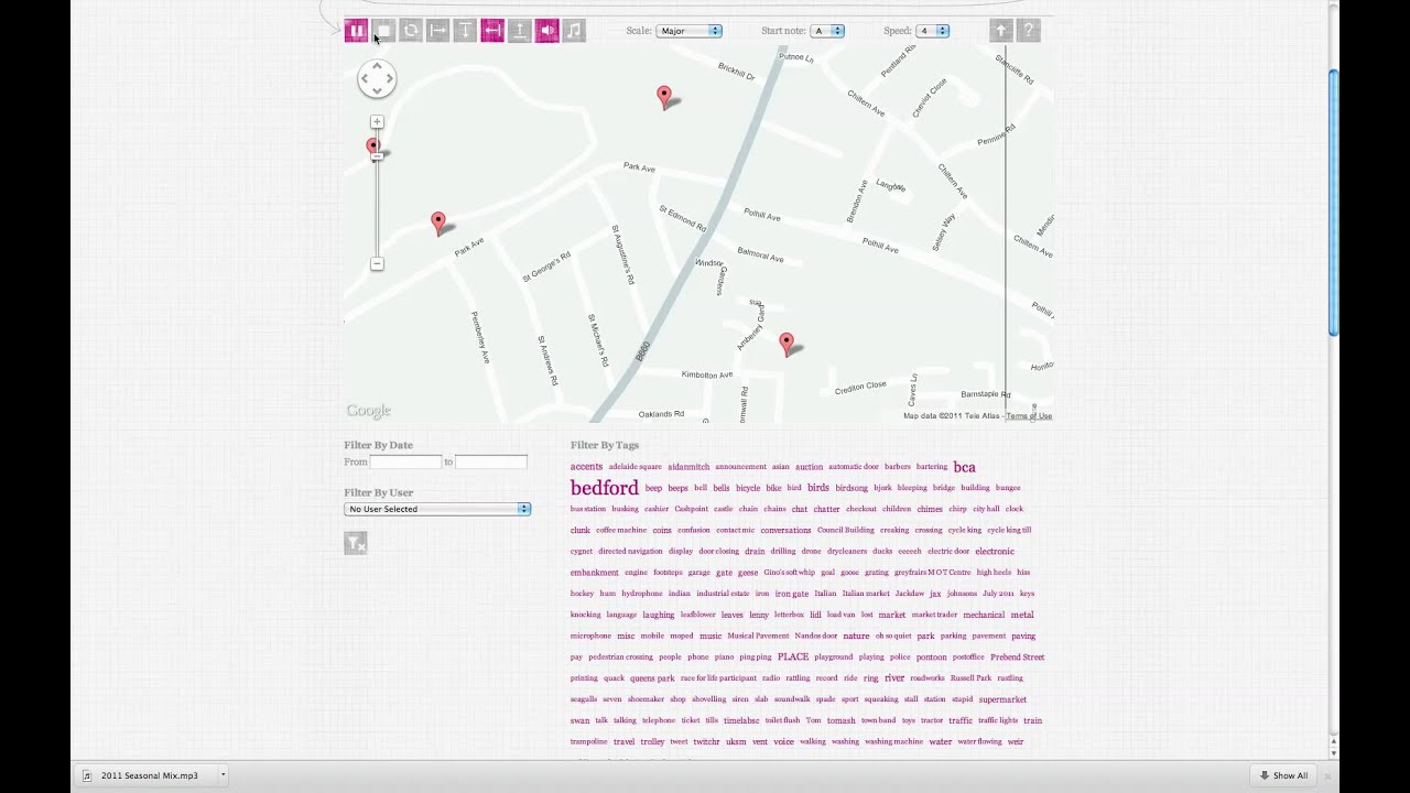 Echo Location Online Sound Map Demonstration - YouTube
