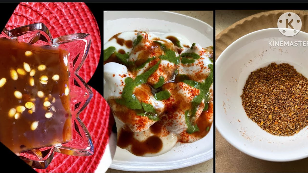 Ramadan special 🌙 Dahi Balay Sweet Chatni chaat Masala/Iftar recipes ...