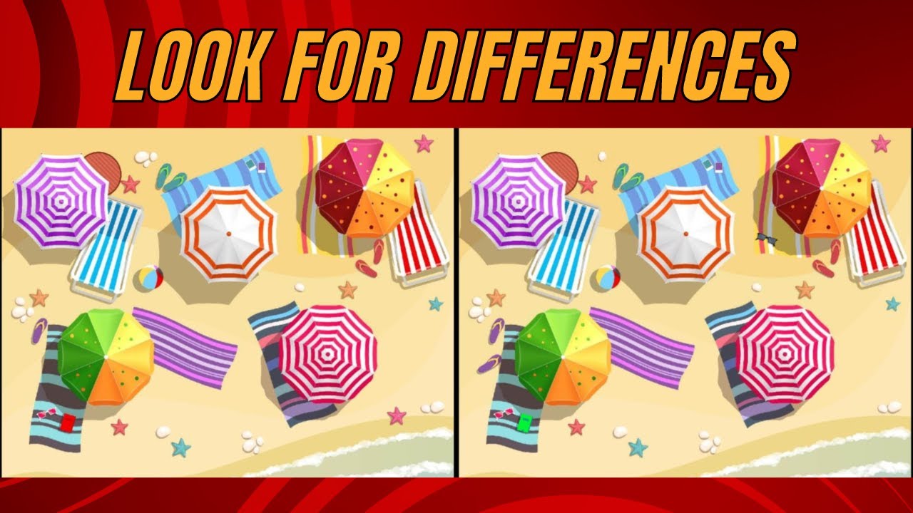 [ Look for differences ] Let's train your eyes and brain every day No3 ...