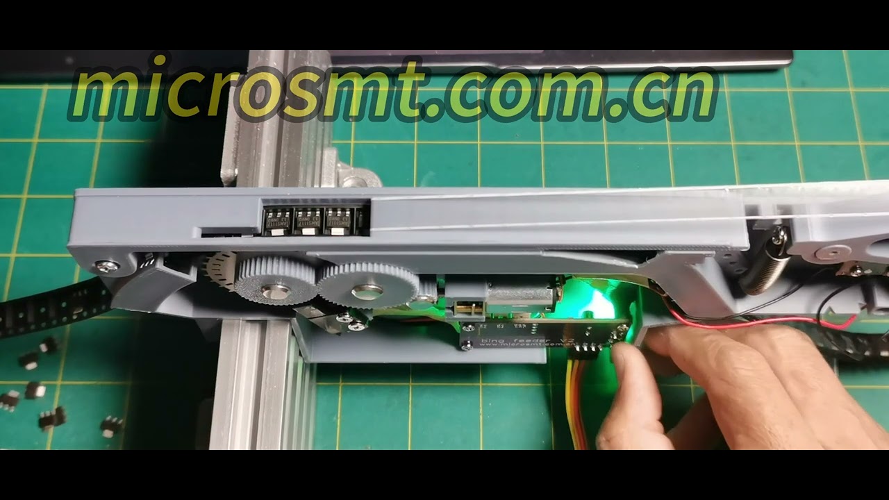 12mm/16mm/24mm 3-in-1 Bing feeder kit(for openpnp) - YouTube