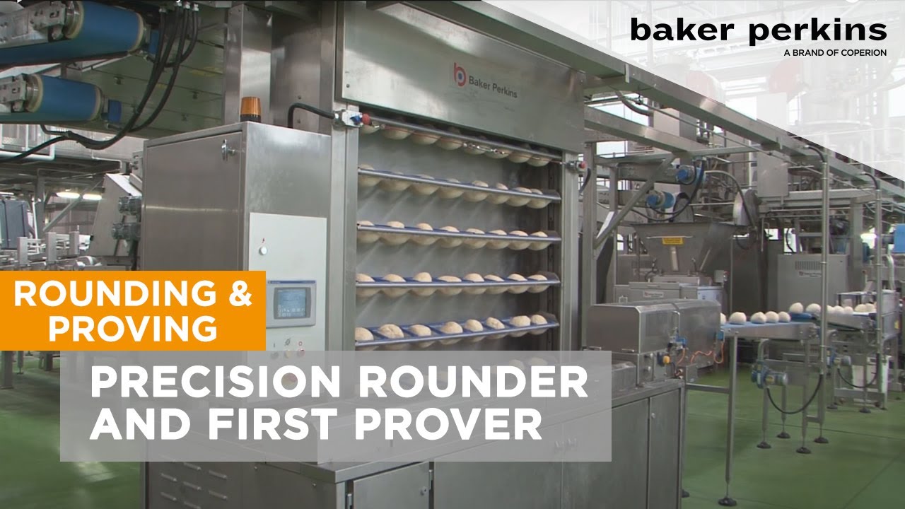 Baker Perkins Bakery Rounder and First Prover - YouTube