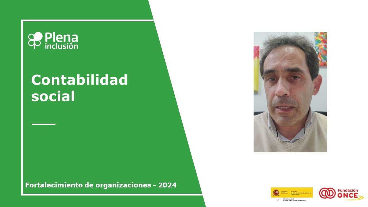 Contabilidad social. Sesión 1. Fortalecimiento de organizaciones - YouTube