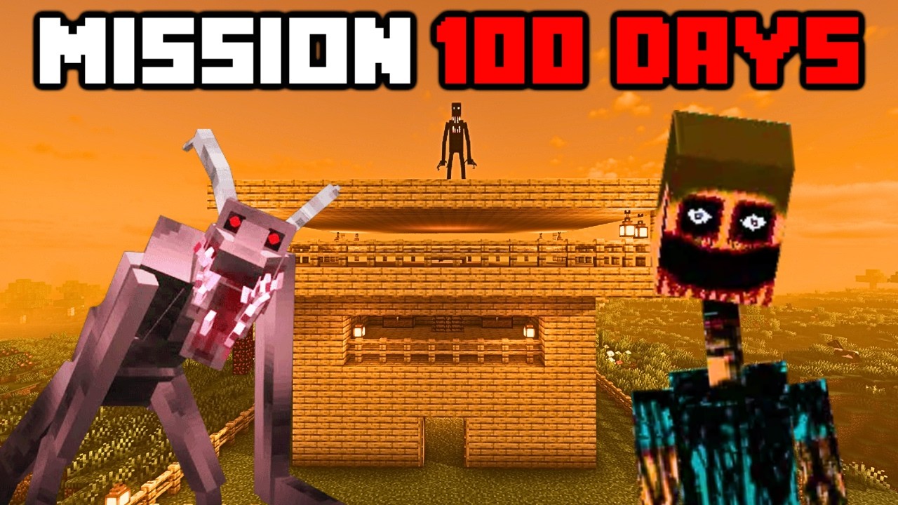 Surviving Minecraft's Scariest Mods For 100 Days in Hardcore - YouTube
