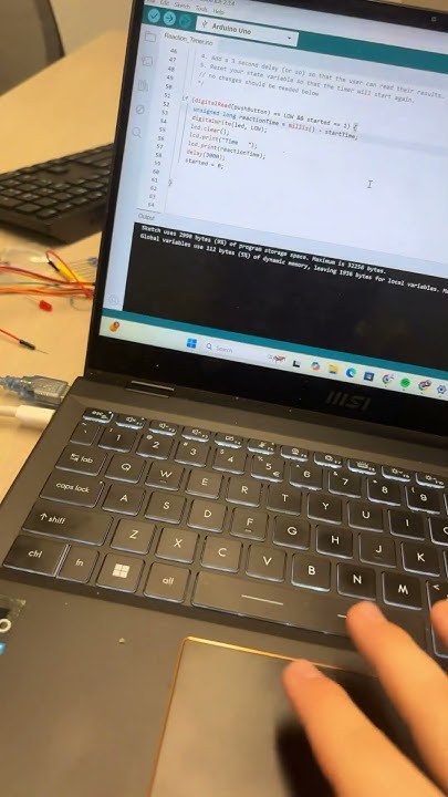 Arduino reaction time - YouTube